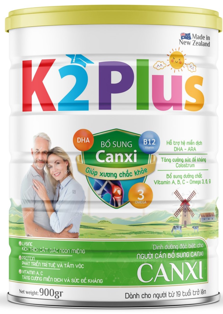 K2 Plus Canxi - Dược Phẩm Hà Nội Milk