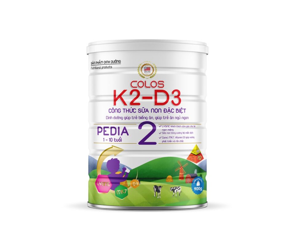 Colos K2-D3 Pedia - Dược Phẩm Hà Nội Milk